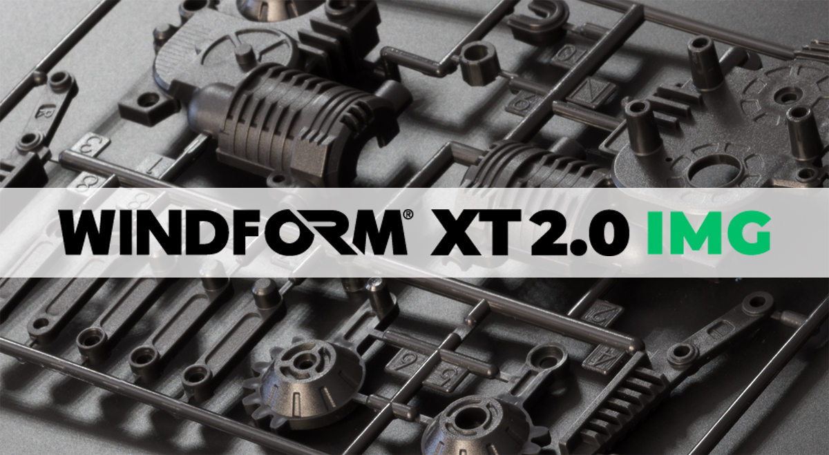 New Windform XT 2.0 IMG composite material for injection molding